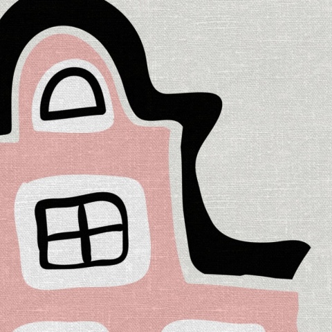 Fototapet, Sweet Town, Pastel, Rebel Walls