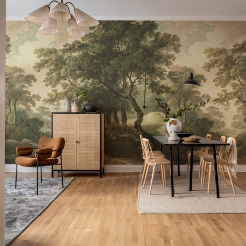 Fototapet, The Vintage Grove, Green, Rebel Walls