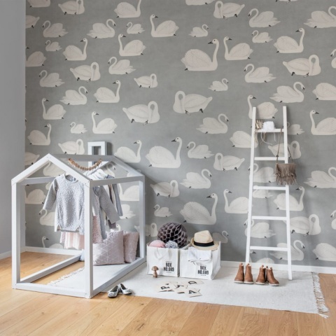 Fototapet, Cygne, Rebel Walls