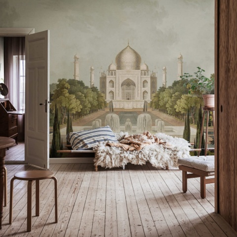 Fototapet, Palace Garden, Green, Rebel Walls