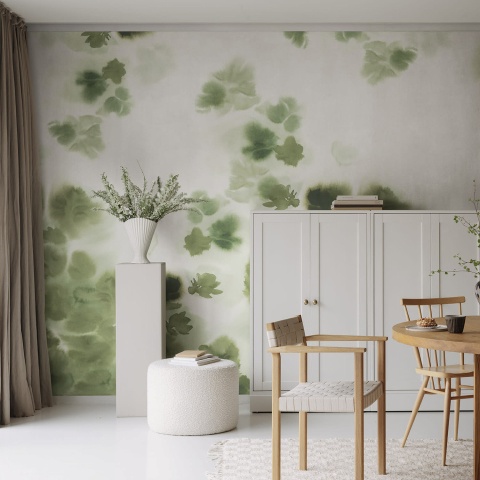Fototapet, Faded Dreams, Green, Rebel Walls
