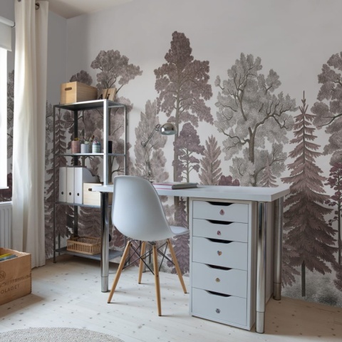 Fototapet, Scandinavian Bellewood, Dawn, Rebel Walls