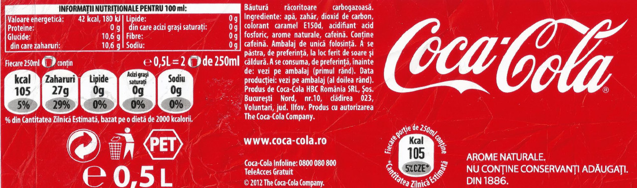 COCA COLA 500ml