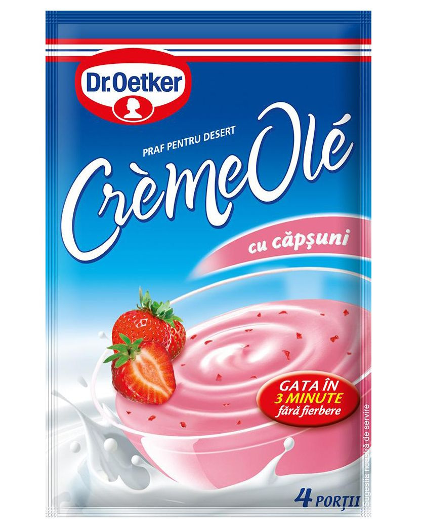 Creme Ole cu Gust de Capsuni DR.OETKER 2x75g