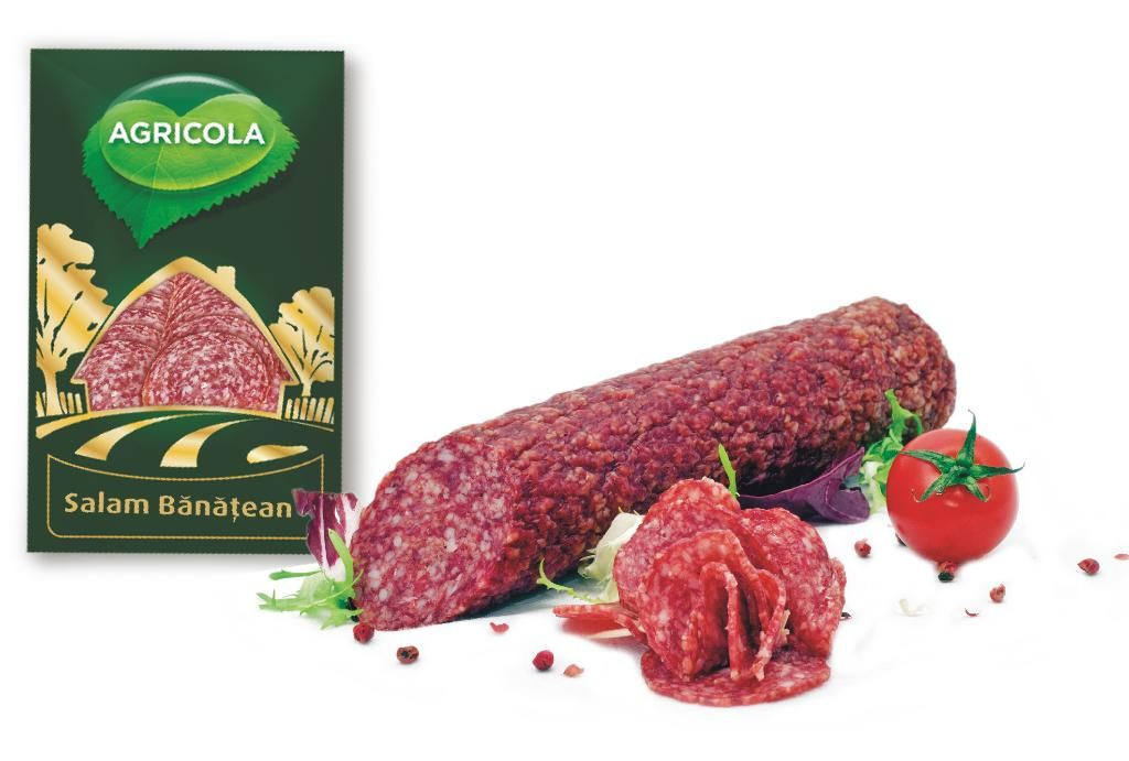 Salam Banatean AGRICOLA 360g pret/buc