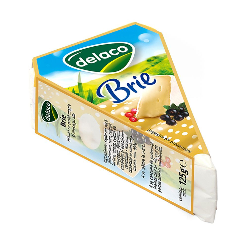 Branza cu Mucegai Brie DELACO 125g