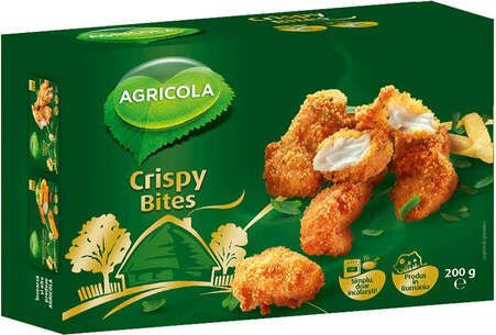 Cripsy Bites din Pui Congelat AGRICOLA 200g