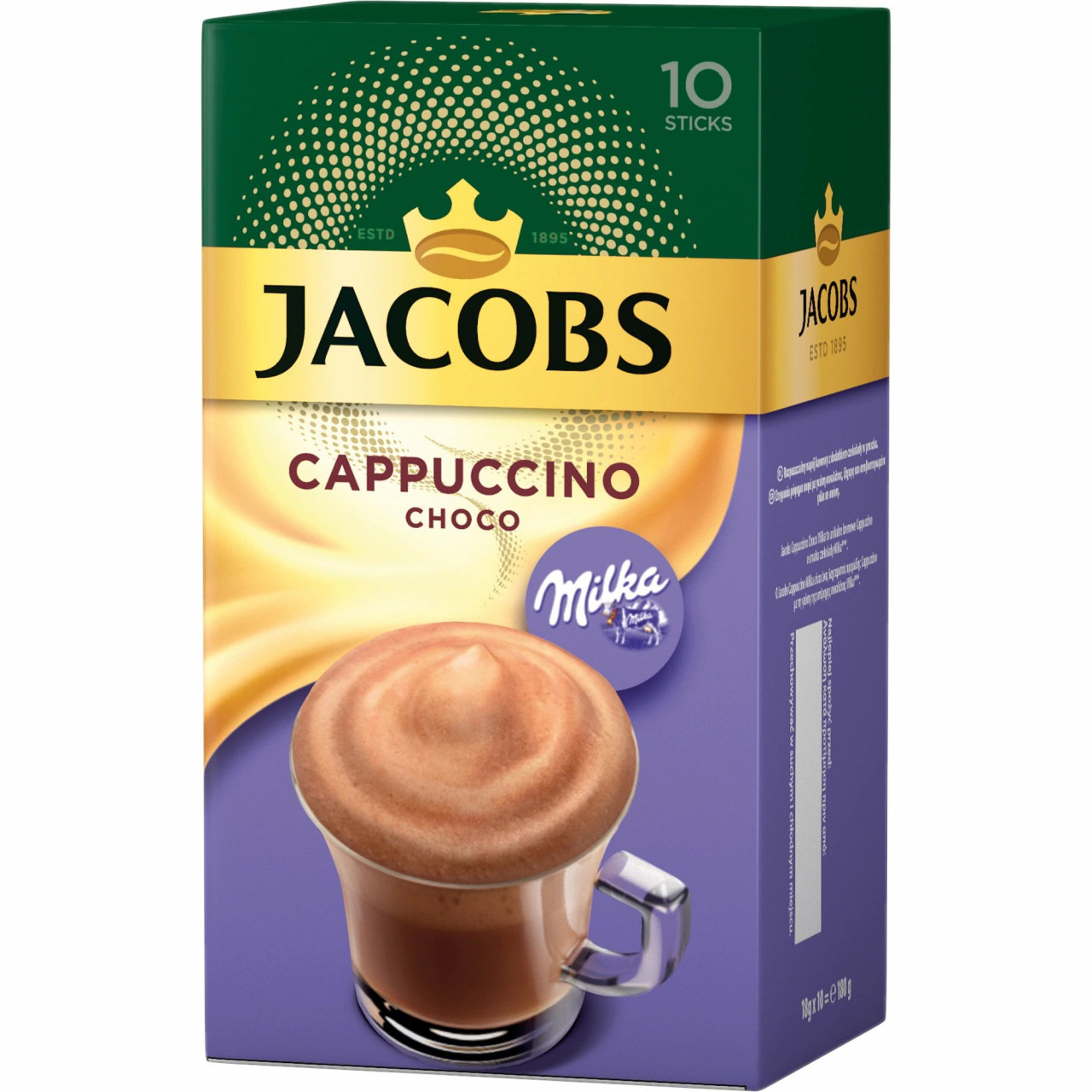 JACOBS Cappuccino Milka Choco 8x18g
