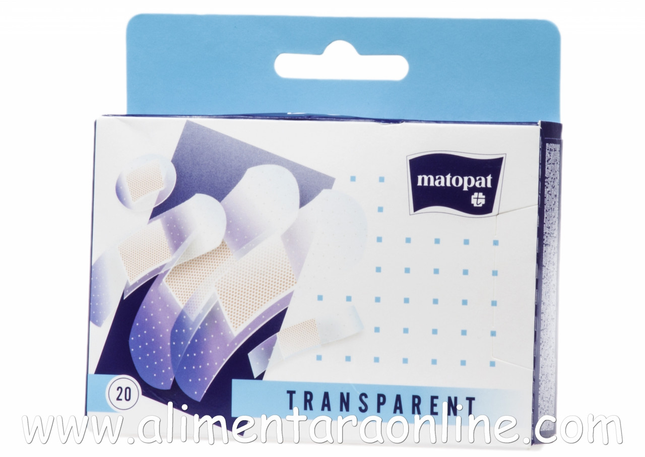 Plasture Medicinal MATOPAT Transparent 20buc
