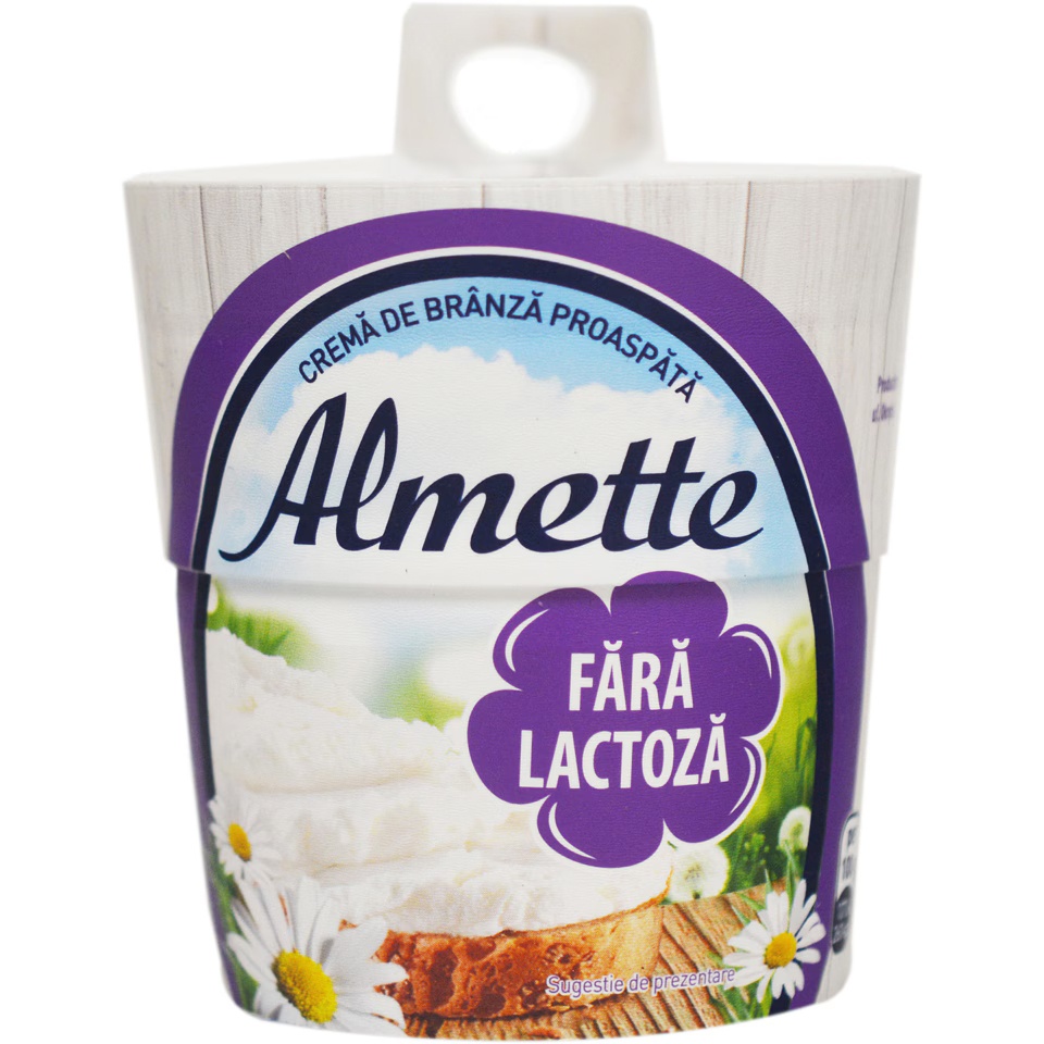 ALMETTE Crema de Branza Fara Lactoza 150g
