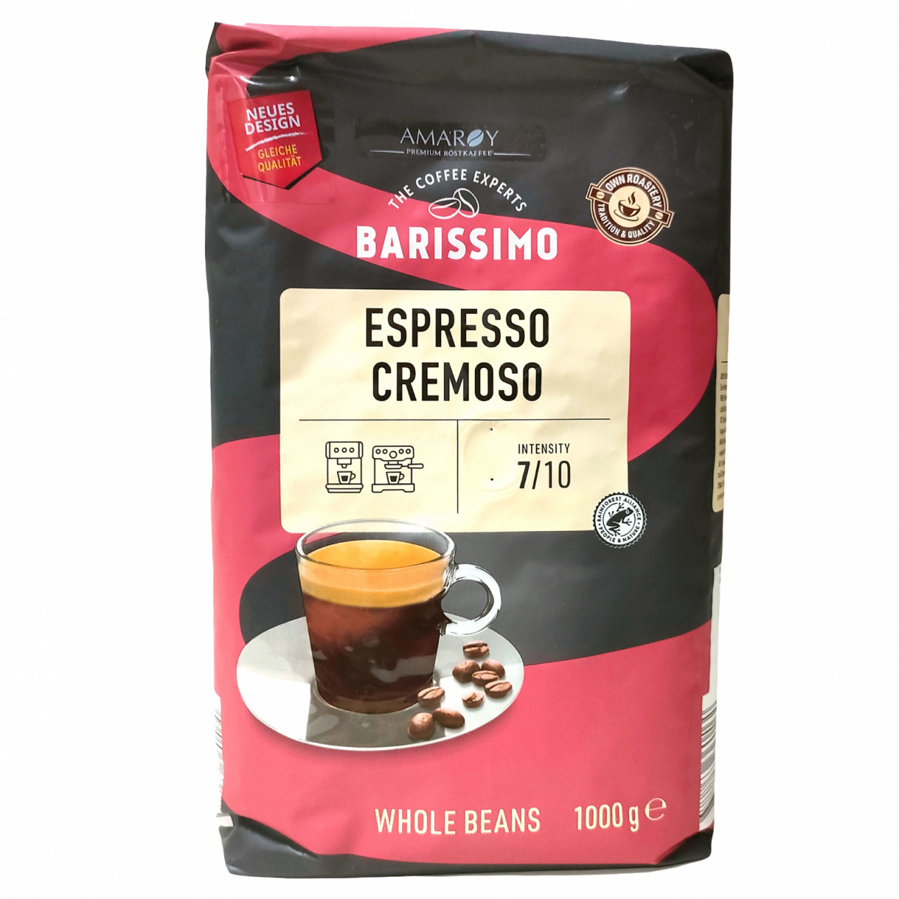 AMAROY Barissimo Espresso Cremoso - Cafea Boabe 1kg