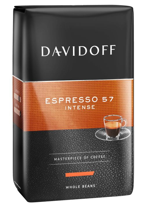 DAVIDOFF Espresso 57 Dark & Chocolatey Cafea Boabe 500g