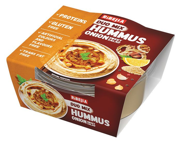 Humus cu Ceapa RIBELLA 200g