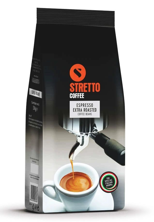 STRETTO Espresso Classic Cafea Boabe 1Kg