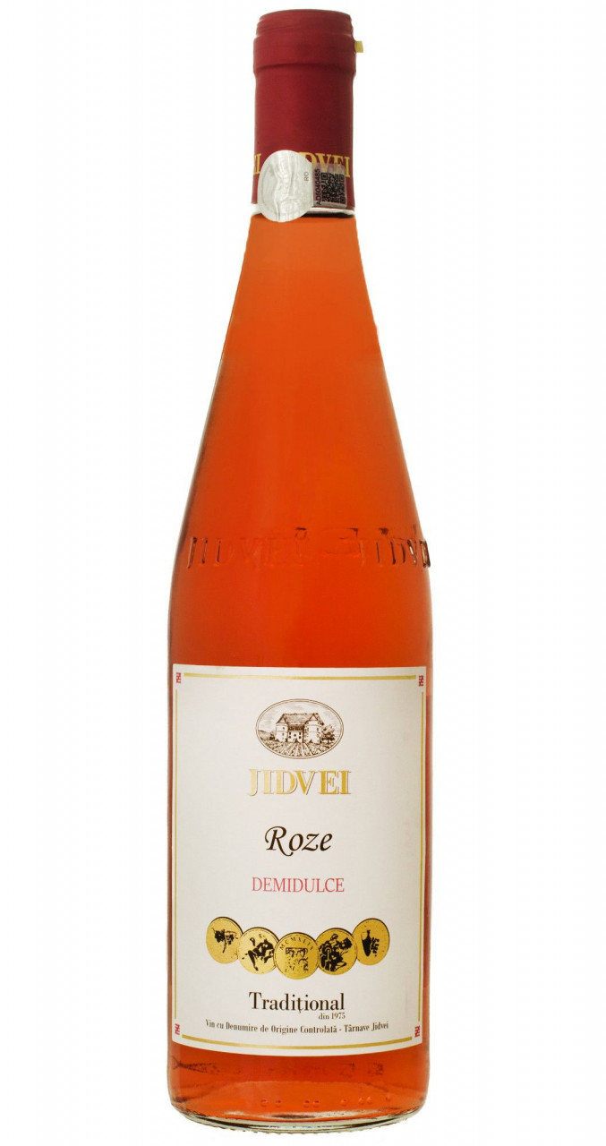 Vin Roze JIDVEI Traditional Banuti DemiDulce 750ml - 22042998