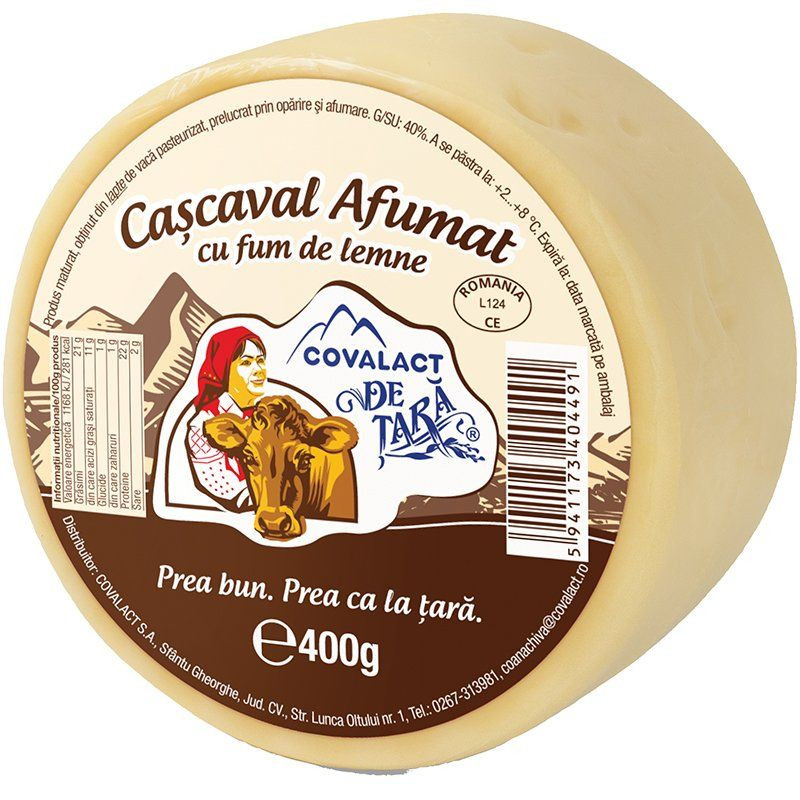 Cascaval Afumat COVALACT 400g