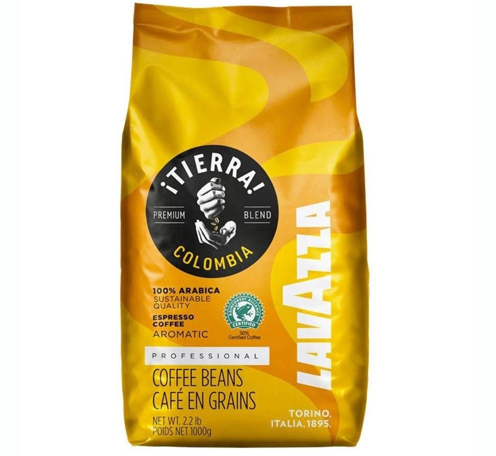 LAVAZZA ITierra Colombia Cafea Boabe 1kg