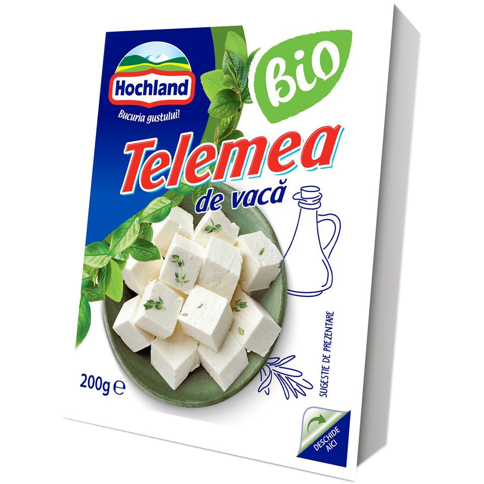 Telemea de Vaca Bio Ecologica HOCHLAND 200g