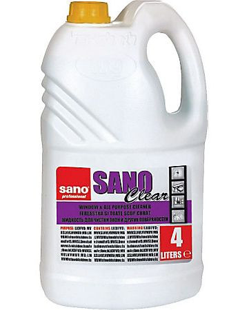 Detergent pentru Geamuri SANO Clear 4L