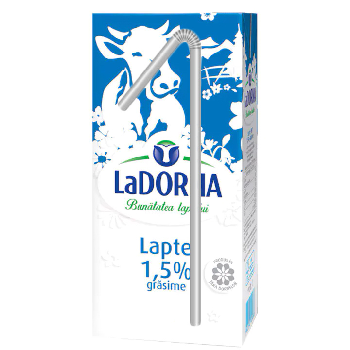 Lapte UHT 1.5% LA DORNA 200ml