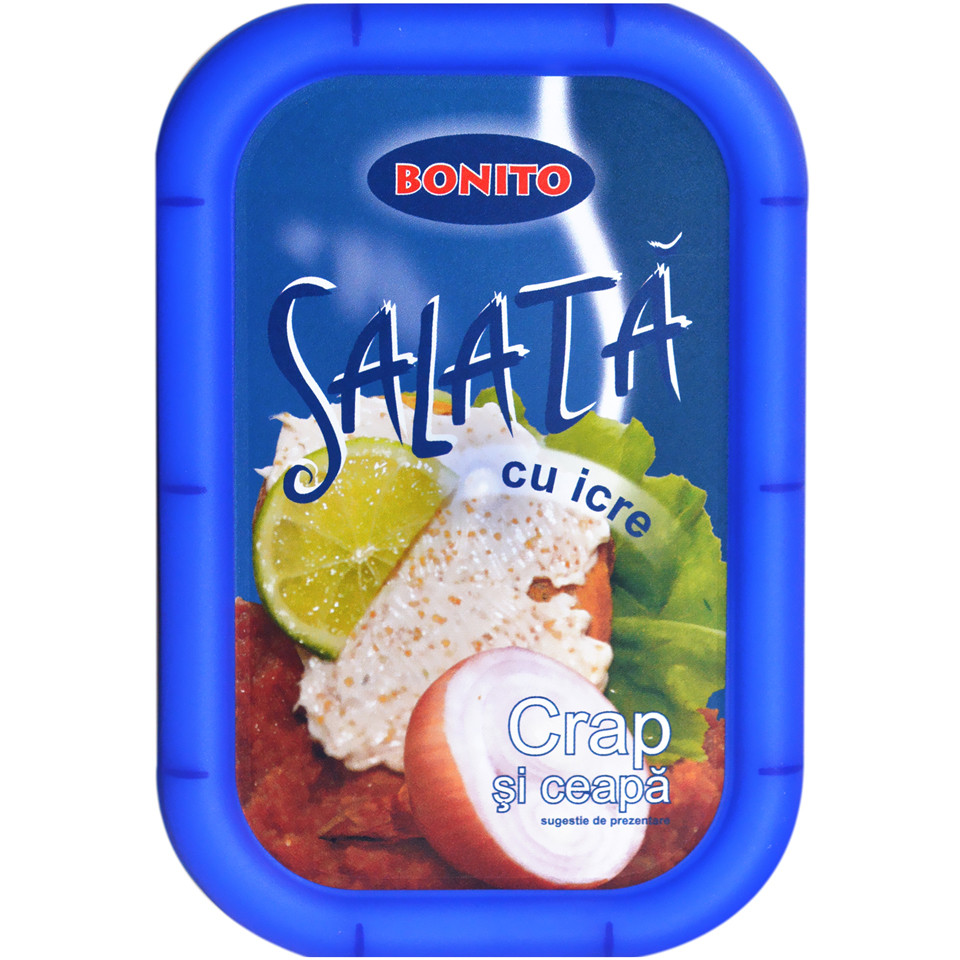 Salata de Icre de Crap cu Ceapa BONITO 920g