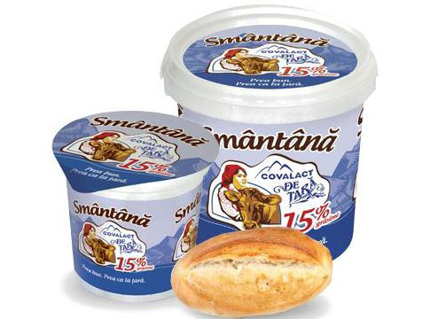 Smantana Ardeleneasca 15% COVALACT DE TARA 900g