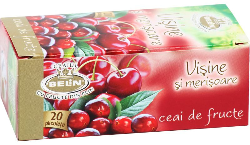 BELIN Ceai de Visine si Merisoare 20x2g