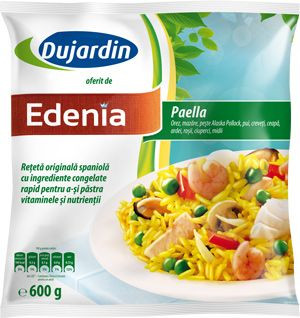 Paella (Orez cu Legume si Fructe de Mare) EDENIA 600g