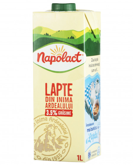 Lapte 3.5% NAPOLACT 1L