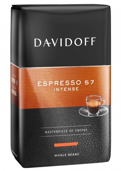 DAVIDOFF Espresso 57 Dark & Chocolatey Cafea Boabe 500g