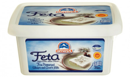 Branza Feta de Oaie si Capra in Saramura OLYMPUS cutie 400g
