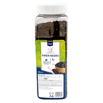 Piper Negru Boabe M CHEF 500g
