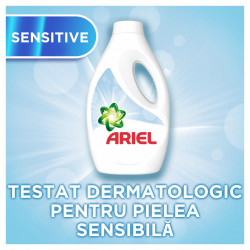 ARIEL Sensitive Skin Detergent Automat Gel pentru Rufe 20 Spalari 1L