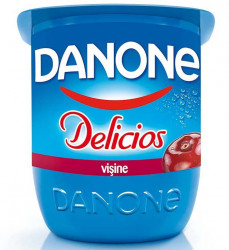 Iaurt cu Fructe DANONE Delicios Visine 125g