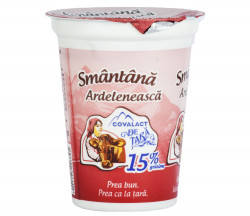 Smantana Ardeleneasca 15% COVALACT 370g