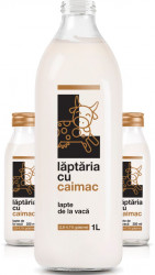 Lapte Proaspat de Vaca LAPTARIA CU CAIMAC st. 1L