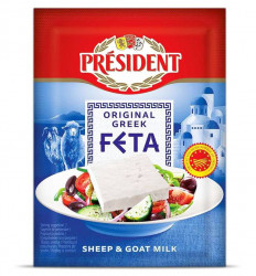 Branza Feta din Lapte de Oaie si Capra PRESIDENT 300g