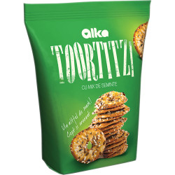 Covrigei Snack TOORTITZI cu Seminte 180g