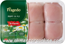 Piept de Pui Dezosat fara Piele Proaspat FRAGEDO TRANSAVIA pret/kg