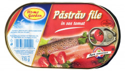 File de Pastrav in Sos Tomat HOME GARDEN 170g