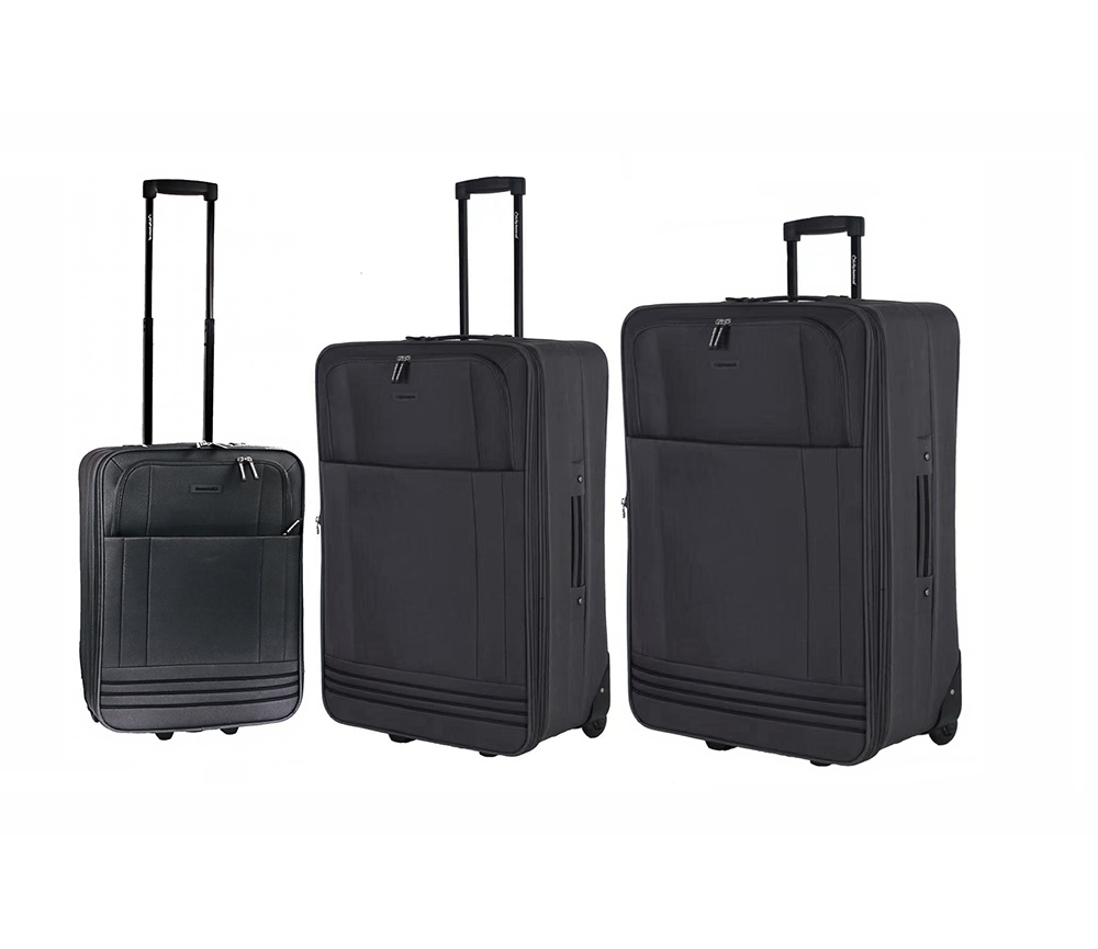 Set trolere extensibile Diplomat ZC2023, 1 bagaj de cabina si 2 de cala ...