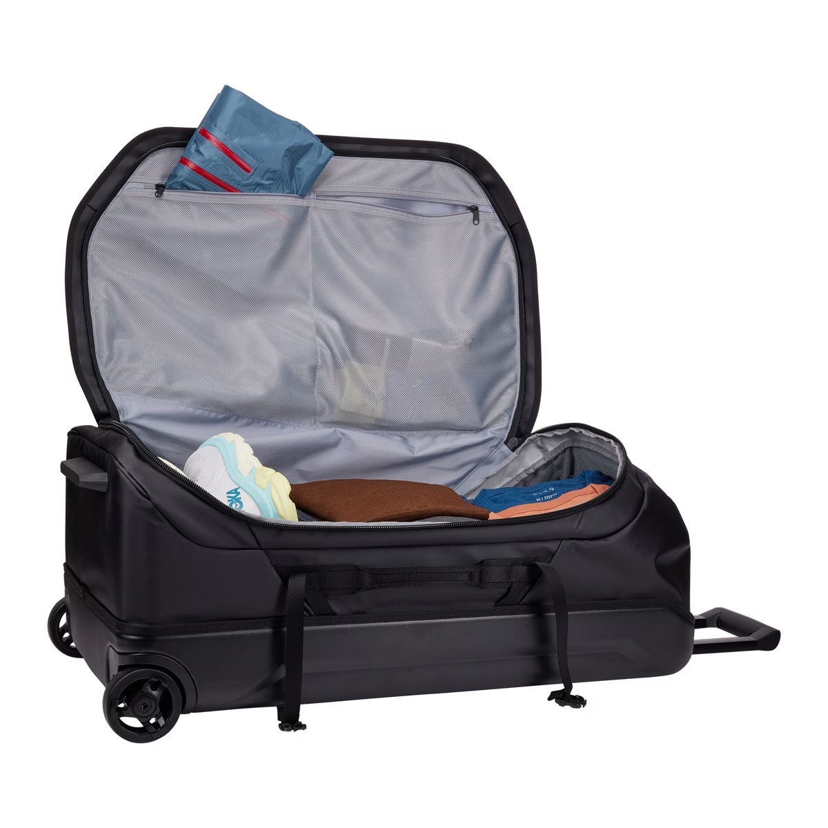 Geanta voiaj Thule Chasm Wheeled Check-In Duffel, 110 L, Black