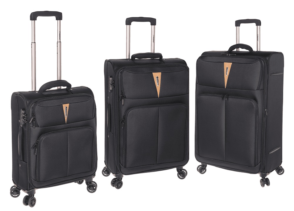 Set trolere extensibile Diplomat Venice, 1 bagaj de cabina si 2 de cala ...