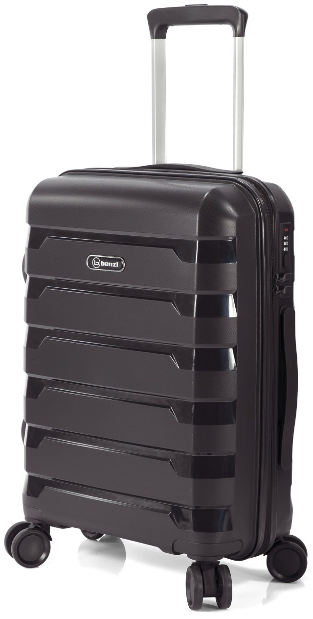 Troler Cabina Extensibil Benzi BZ 5750, Polipropilena, 4 Roti Duble, 55 ...