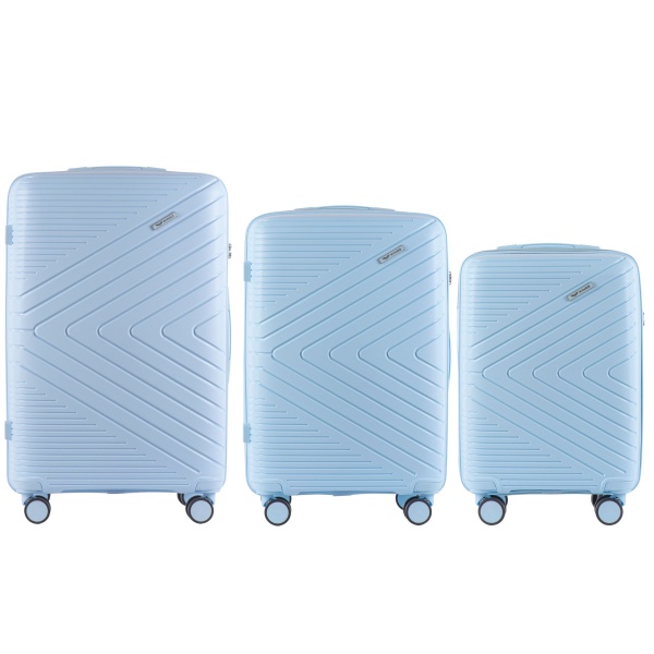 Set Trolere, Polipropilena, 4 Roti Duble, Cifru TSA, WINGS DQ181/05 - 3 ...