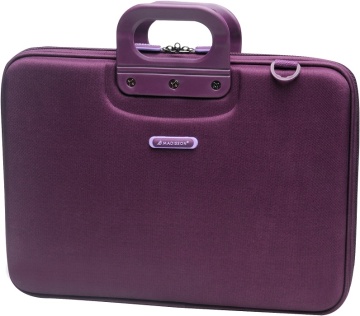 Geanta documente/laptop 13" Snowball SW7115M, pentru Wizz Air, Nylon, Mov