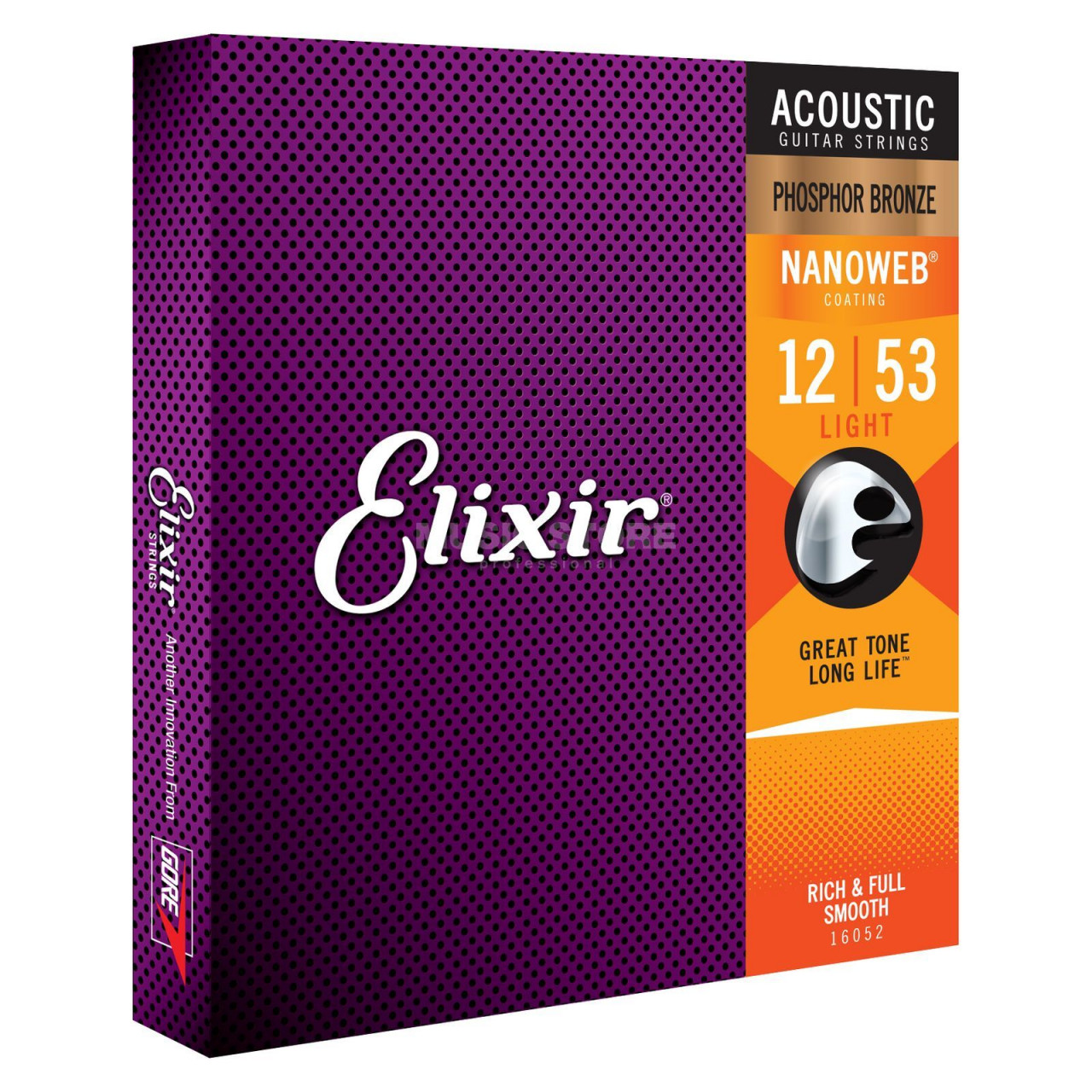 Elixir Nanoweb Ph/Bronze 12-53 - Set corzi chitara acustica