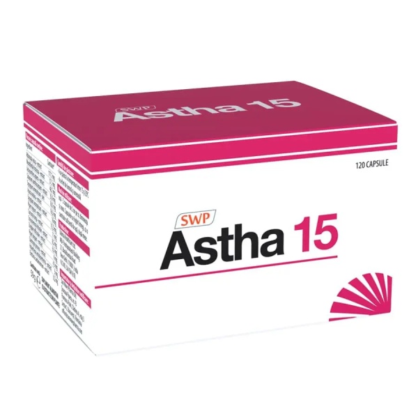 Astha 15, 120 capsule, Sun Wave Pharma [6425746001977] Proprietăți ...