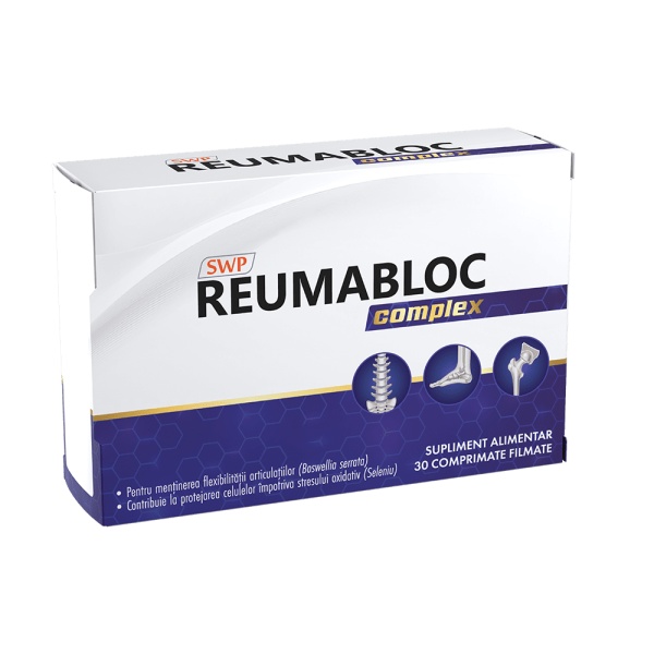 Reumabloc Complex, 30 comprimate, Sun Wave Pharma Proprietati ...