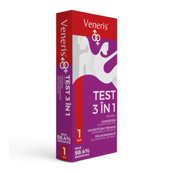 Test 3 in 1 unisex, 1 test, Veneris
